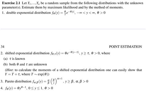 Solved Exercise 2 1 ﻿from The Book Statistical Theory A