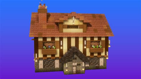 Cute Starter Home Minecraft Schematic