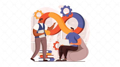 Programmers Discuss Devops Tasks Graphics Motion Array