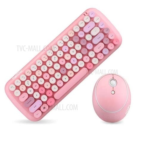 Wholesale Wireless Mini Mouse Keyboard For Girls Pink From China TVC Mall Com