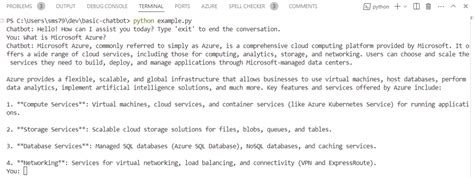 Building A Basic Chatbot With Azure Openai