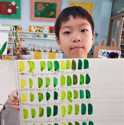 Instagram의 강희아뜰리에 미술학원김해율하님 초등부 친구들과 함께 기초부터 차근차근 다시 한번 채색하기 율하미술 김해율하미술수업 장유율하미술김해율하도자기