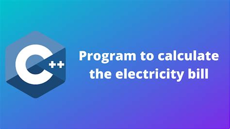 c program to calculate the electricity bill of consumed units by user
