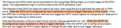 sk am62 lp how to configure the m4 gpio interrupt trigger type to