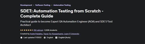 So Werden Sie Softwareentwicklungsingenieur Im Test Sdet