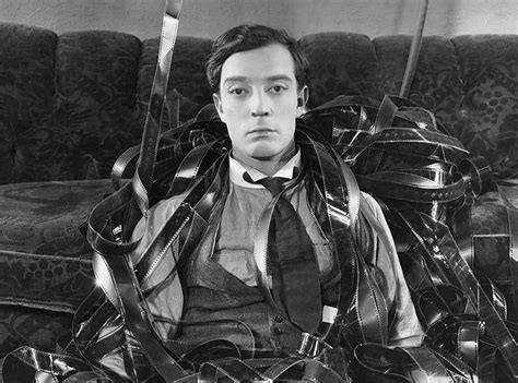 Buster Keaton In “sherlock Jr” 1924 Silent Film Good Movies Movies