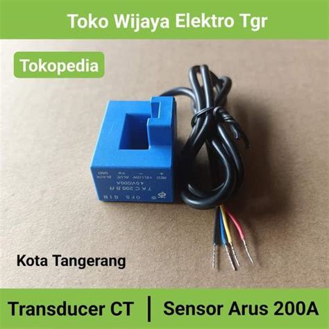 Jual Transducer Ct Sensor Arus 200a Kota Tangerang Wijaya Elektro