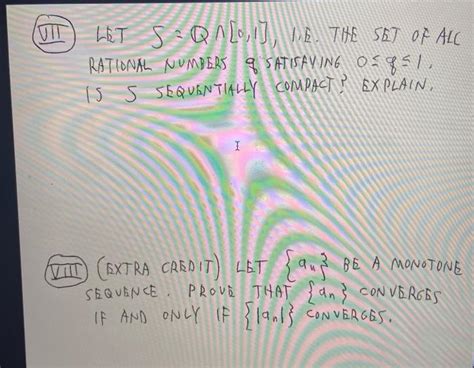 Solved Vi Let 52 Q 01 Ve The 567 Of Alc Rational