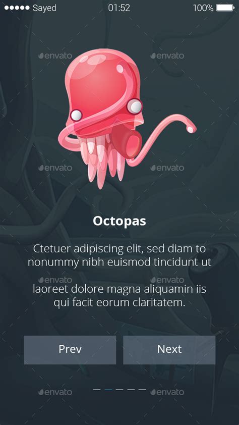 Phone6 Plus OS8 Style App UI By Ali Sayed GraphicRiver