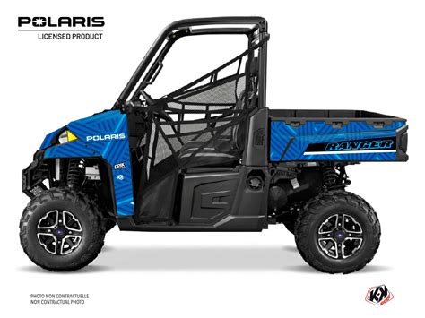 Polaris Utv Epik Graphic Kit Blue Kutvek