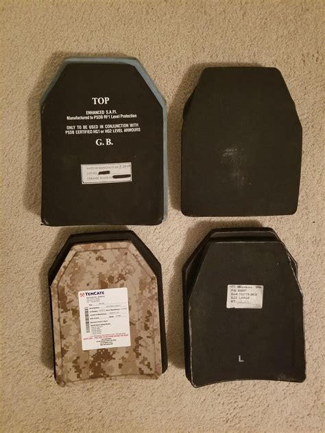 Plate Size Comparison Top Left Sapi L Vs M Lower Left Sapi M Vs S Lower Right Socom Swimmer L