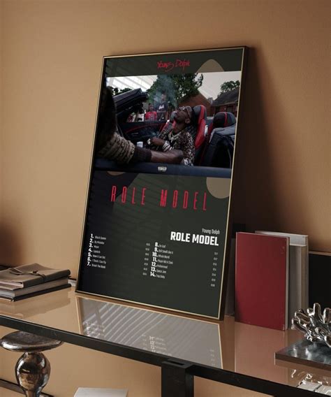 Young Dolph Role Model Album Cover Poster