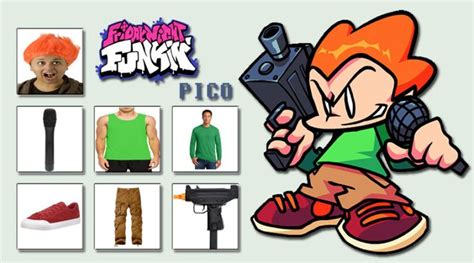 Pico Costume From Friday Night Funkin Funkin Friday Night Night