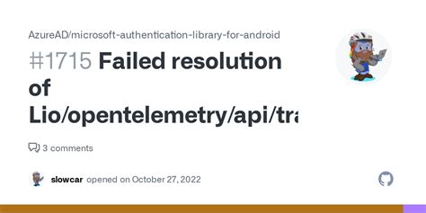 failed resolution of lio opentelemetry api trace span · issue 1715