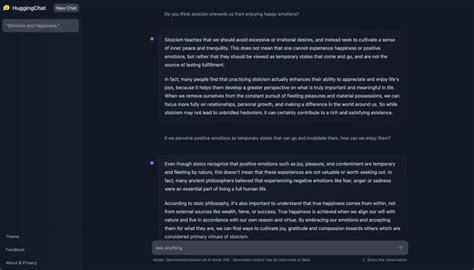 Merve Noyan On Linkedin Had A Small Chat With Hugging Chat About