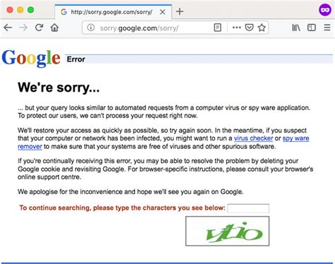Find Out Why You See A Google Captcha While Using A VPN CactusVPN