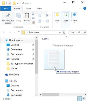 How To Copy Or Move Files And Folders In Windows Dummies