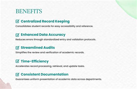 Academic Records Transcript Template In Word PDF Google Docs Download Template Net