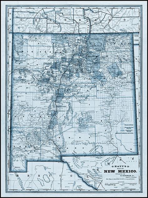 New Mexico Historical Sites Map