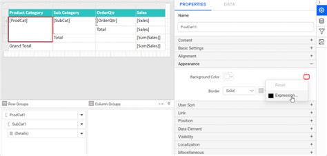 Apply Alternating Row Colors To Ssrs Tablix Bold Reports