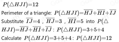 solved triangle hij is formed by connecting the midpoints of the side