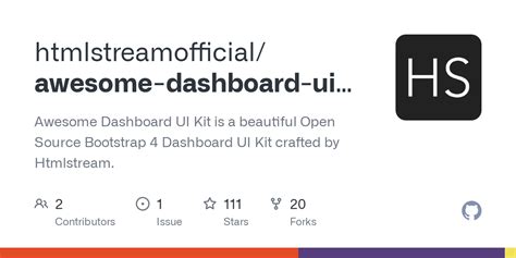 Github Htmlstreamofficialawesome Dashboard Ui Kit Awesome Dashboard