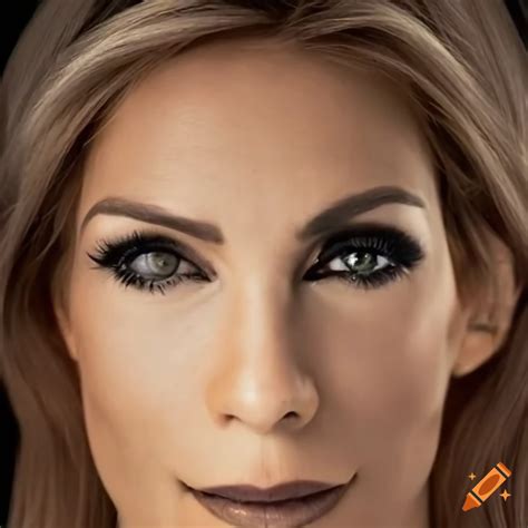 Closeup Of Darya Folsom News Anchor