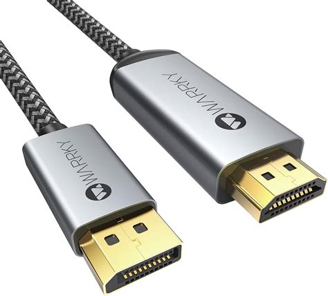 Cable Displayport Hdmi Câble Displayport Vers Hdmi 8k De 1 2 M Câble
