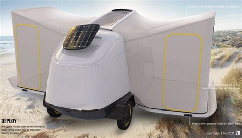 Мир Технологий Буксируемый прицеп на солнечных батареях поможет уединиться на природе и