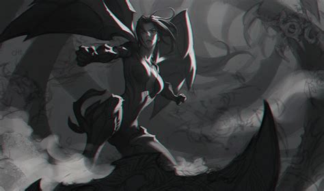 Artstation Kai Sa Splash Art For The League Of Legend Chengwei Pan Concept Art Tutorial