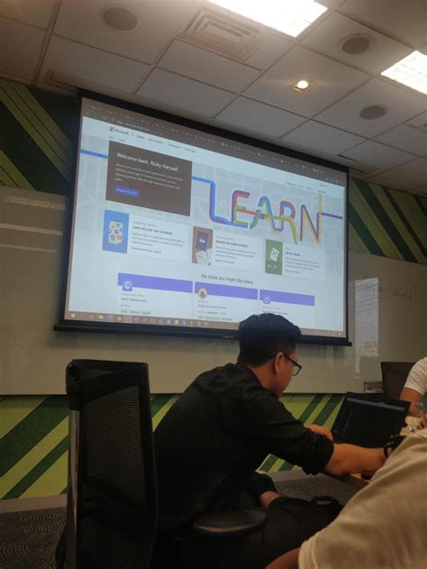 Muhamad Nur Hidayat On Linkedin Visiting Microsoft Indonesia For Application Preview