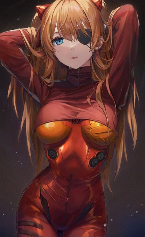 Souryuu Asuka Langley Neon Genesis Evangelion And 2 More Drawn By