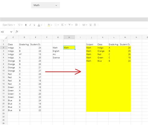 Filtering Data Using Filtered Rows Squirrel365 How To Articles