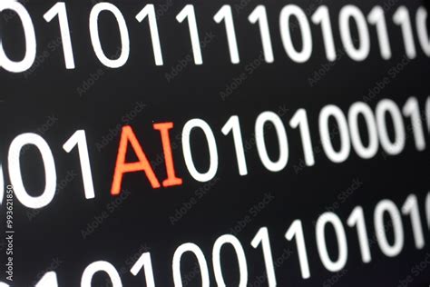 Binary Code And Artificial Intelligence Progress And Challengthe Image Contains Binary Code