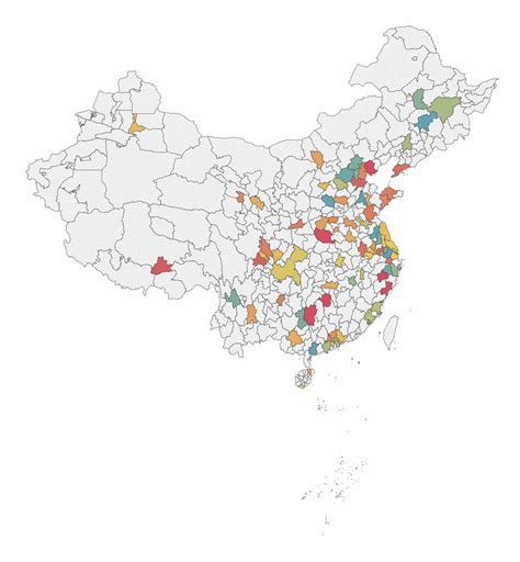python 绘制中国城市数据地图可视化 盖若