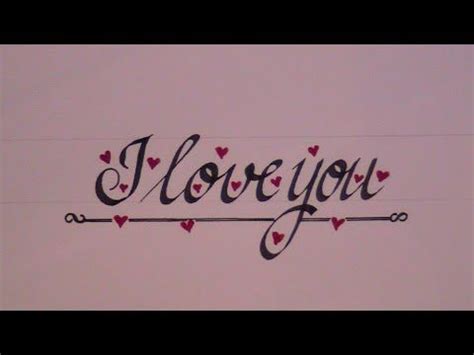 Cursive Letters How To Write Cursive Letters I Love You For Beginners Cursive Letters
