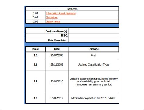 Server Rack Excel Template