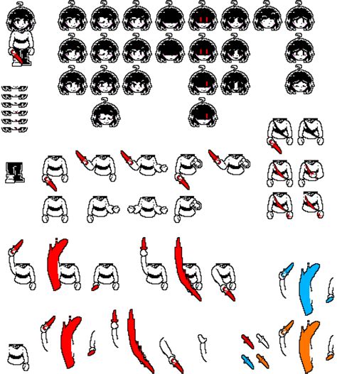 Undertale Chara Spritesheet By Forgottentimelines On Deviantart