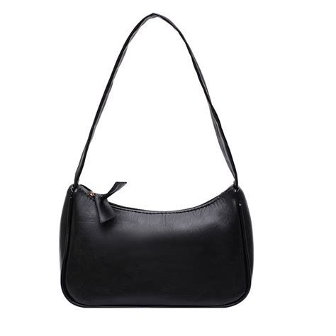 Simple Elegant Women Small Shoulder Bag Pure Color Sling Handbags