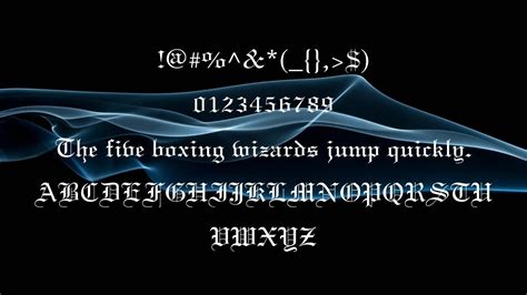 Certificate Font Free Download