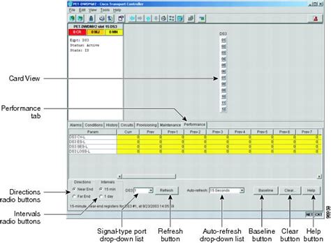 Cisco ONS 15454 Procedure Guide Release 9 0 Chapter 9 Monitor Performance Cisco ONS 15454