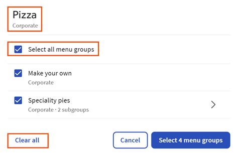 Using Search And Filtering To Find Menu Entities Platform Guide