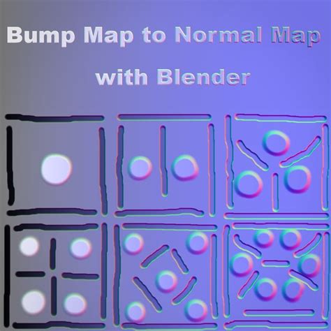 how to bake bump maps as normal maps with blender devhub gamebanana