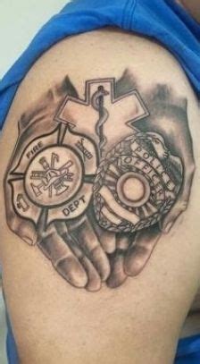 24 First Responders Tattoo Ideas Police Tattoo Tattoos For Guys Tattoos