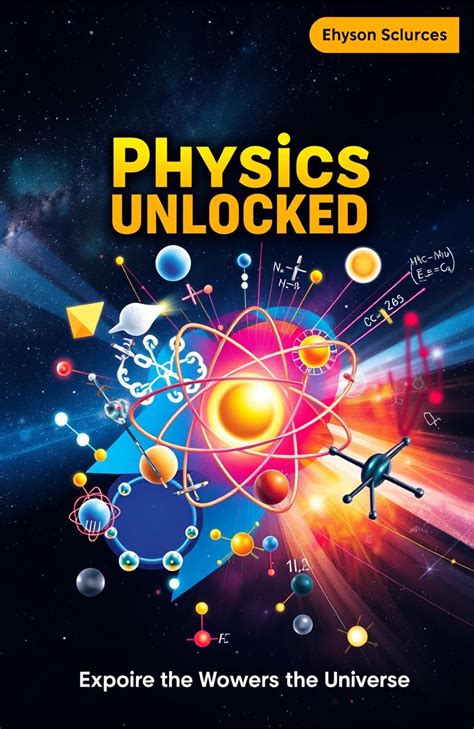 dynamic physics book cover design