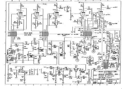 Download Peavey Classic 50 Blues Classic 3 93 Schematics Free