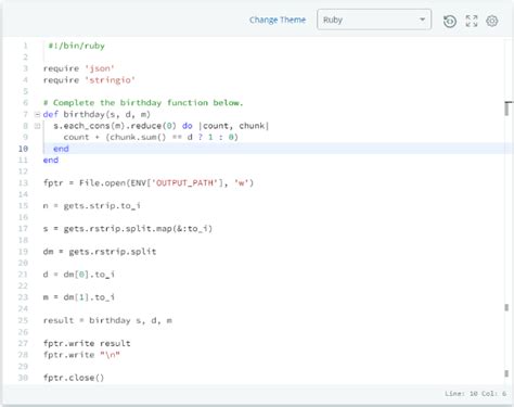 Birthday Chocolate Di Hackerrank Susah Ini Dia Solusinya Ruby Insight Wellcodeio