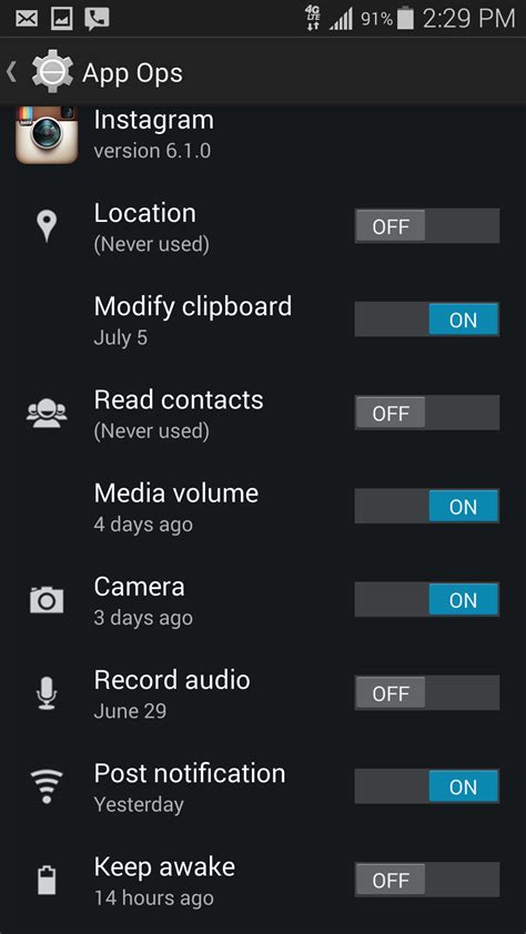 How To Control Individual Permissions Of Android App With App Ops