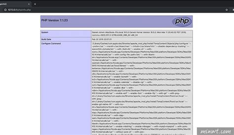 教學 Macosx 開啟內建 Apache 網站伺服器與php環境設定 梅問題.教學網 教學 Macosx 開啟內建 Apache 網站伺服器與php環境設定 梅問題.教學網