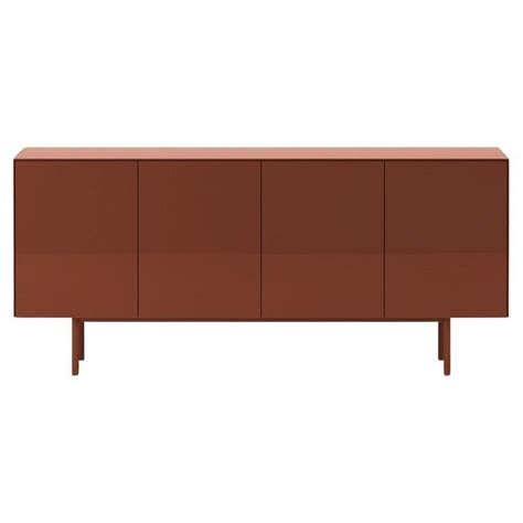 The 44 Server In Lacquer 180cm71 Wide Terracotta Minimalist